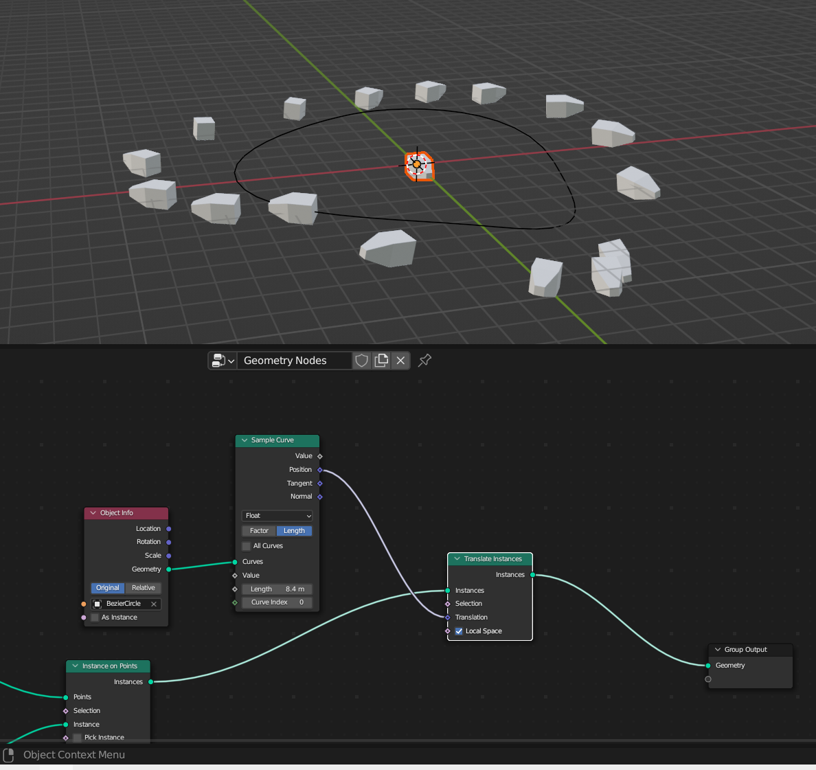 Instance Animation Along Path Cg Cookie