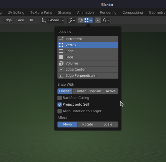 Can't snap vertices by holding CTRL - CG Cookie