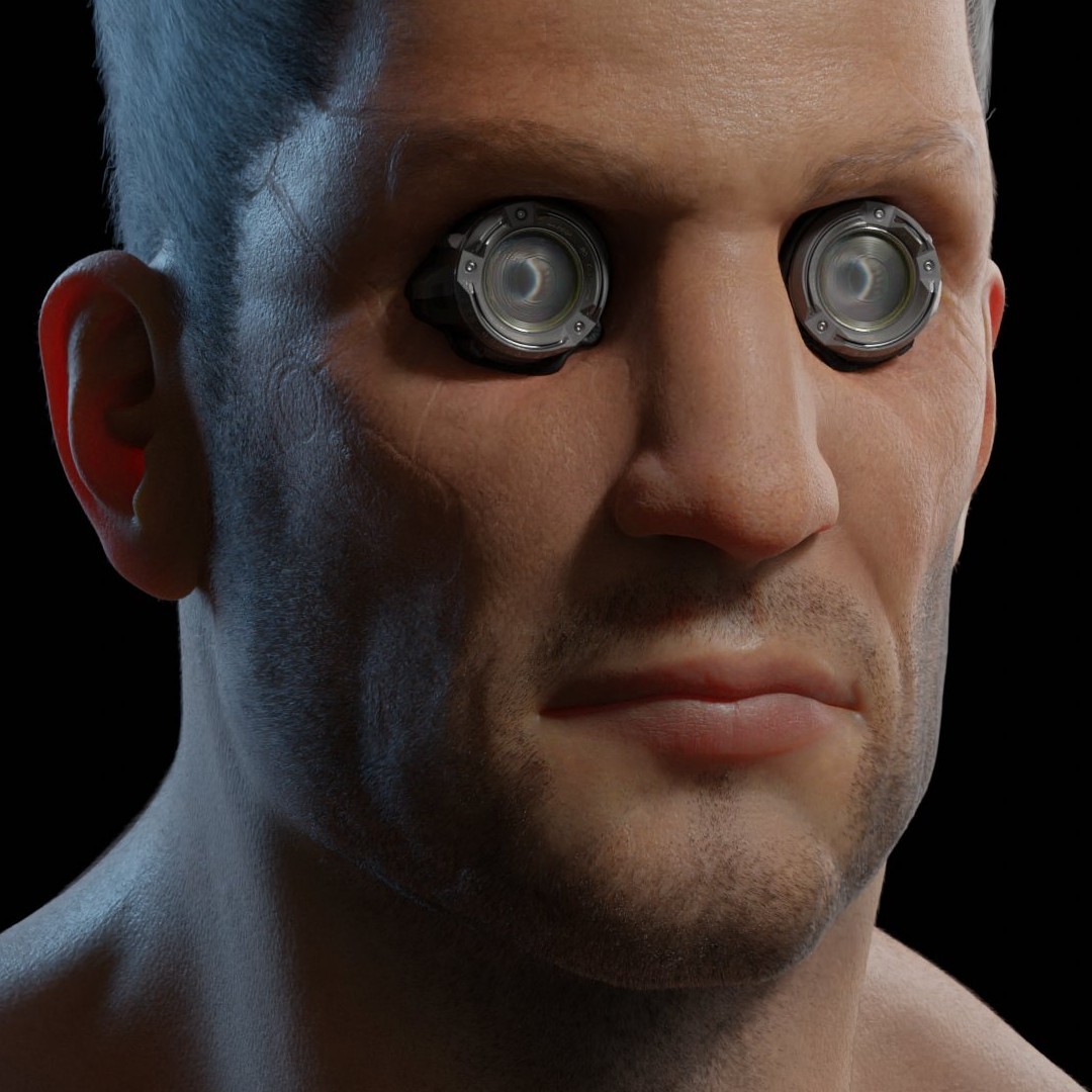 HUMAN: Realistic Portrait Creation with Blender - CG Cookie