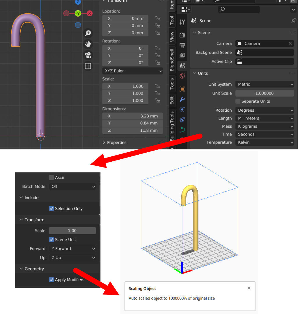 Blender s Scale For STL Export For 3D Print CG Cookie Blender s Scale For STL Export For 3D Print CG Cookie