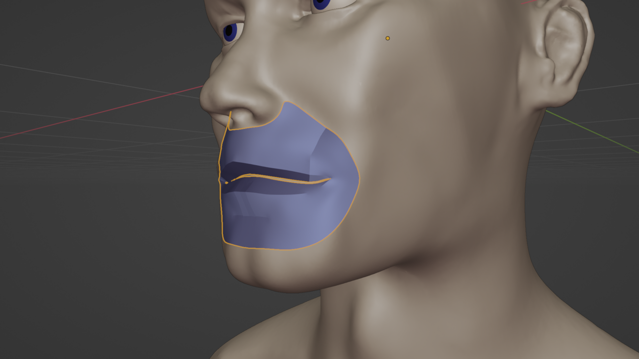 Seam created by retopology? - CG Cookie