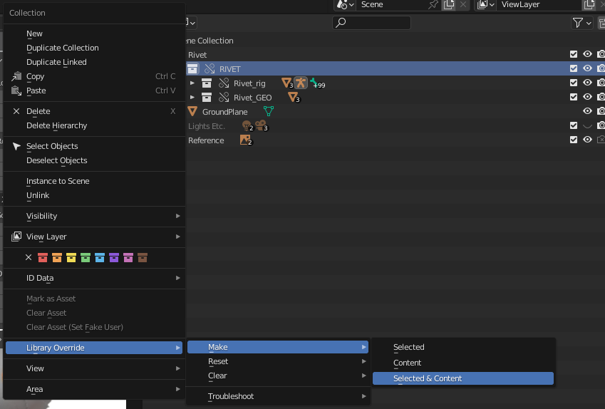 Rivet Rig Not Saving Animation Data. . . - CG Cookie