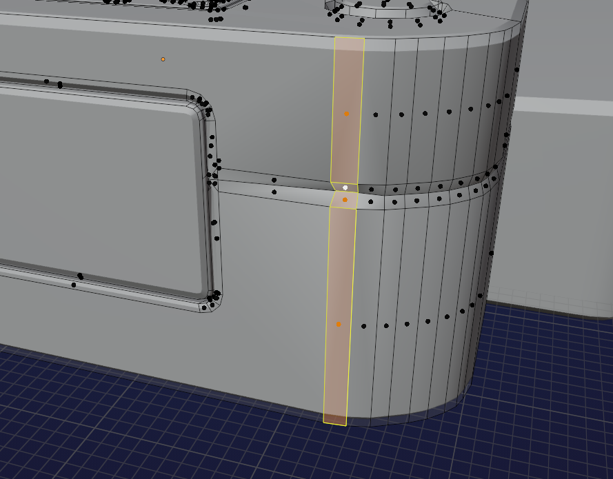 weird seam in the console - CG Cookie