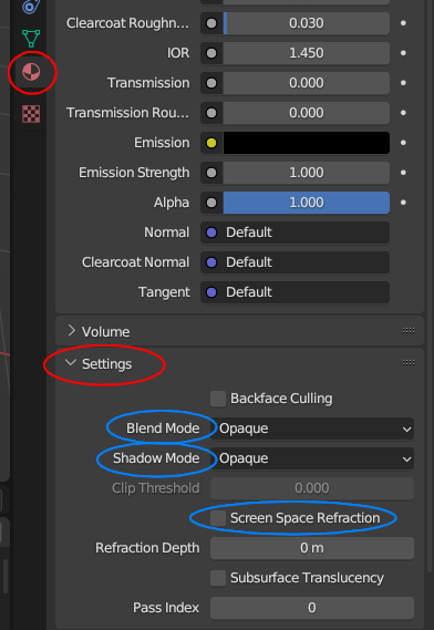 Eevee settings? - CG Cookie