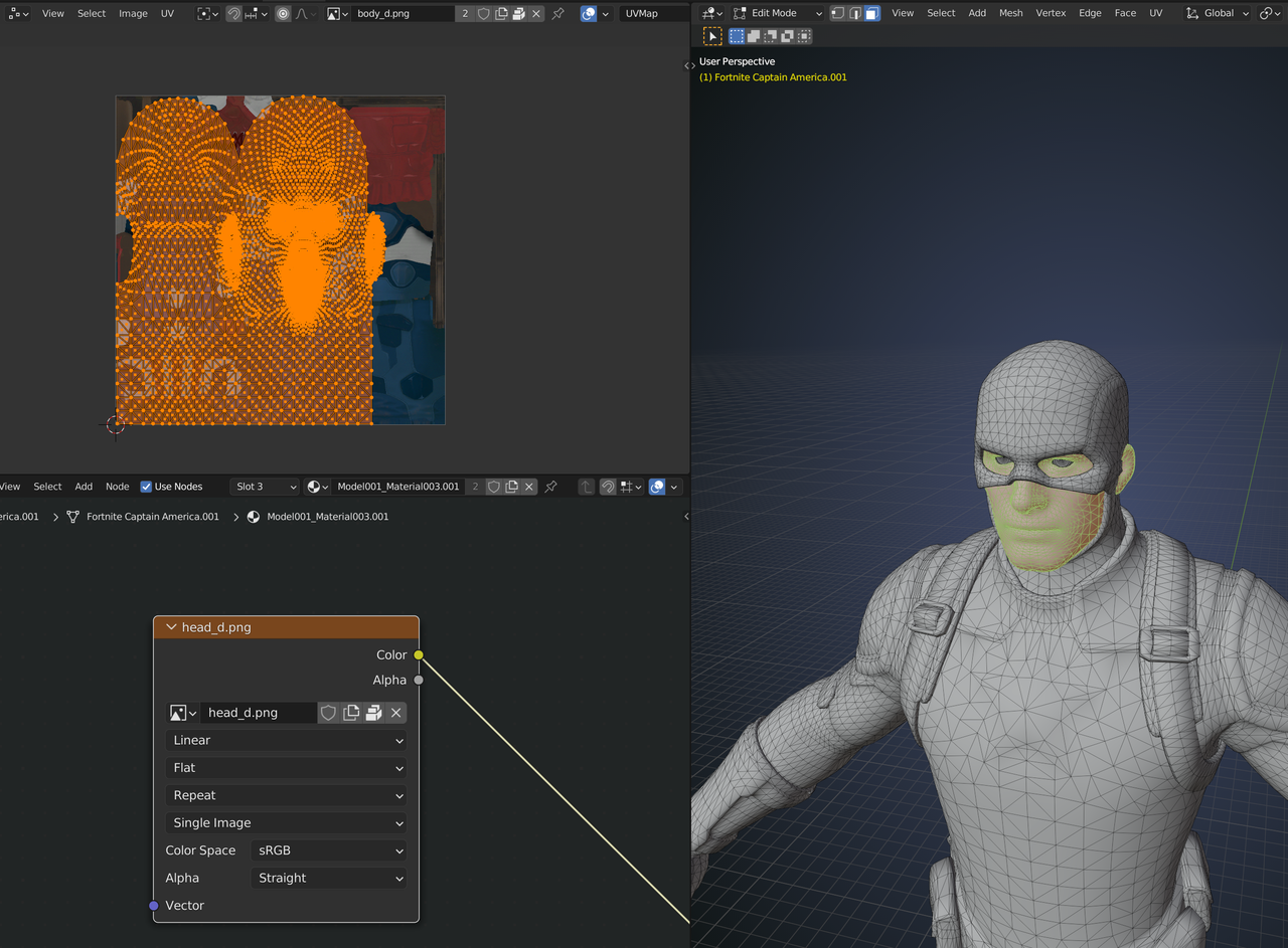 Texture problem when voxelizing - CG Cookie