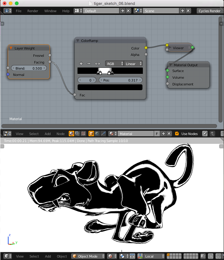 Cycles toon shader - CG Cookie