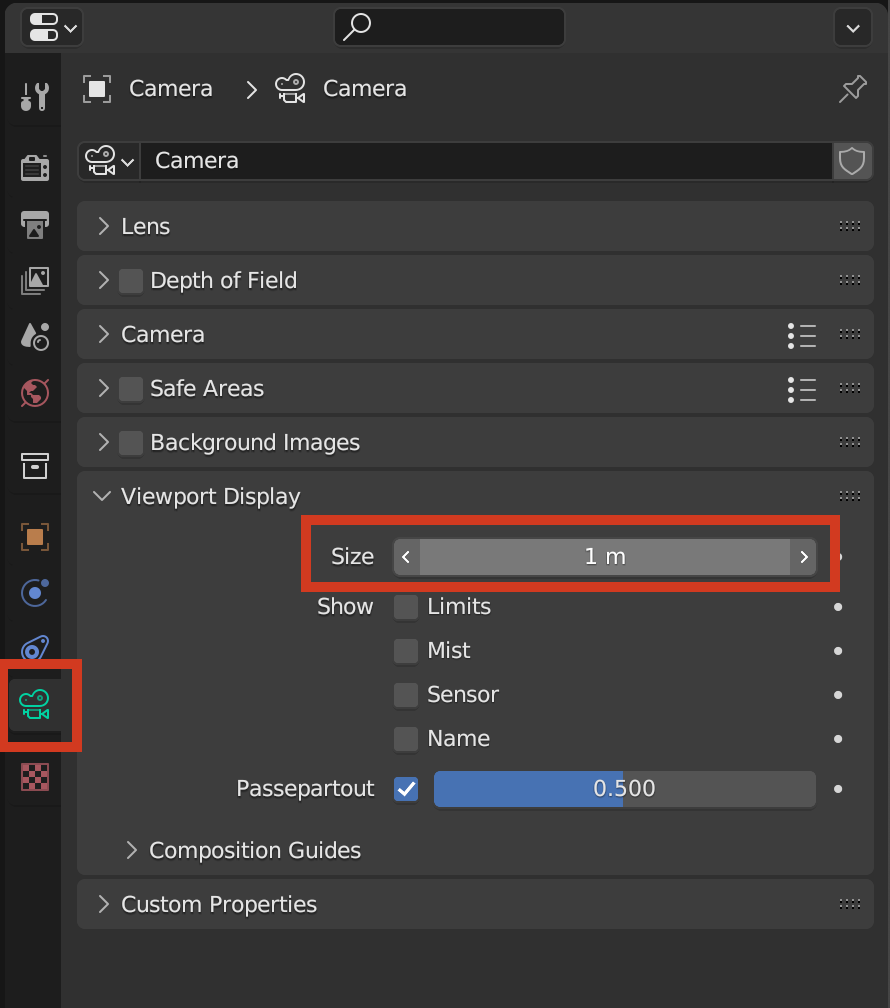 Camera scaling - CG Cookie