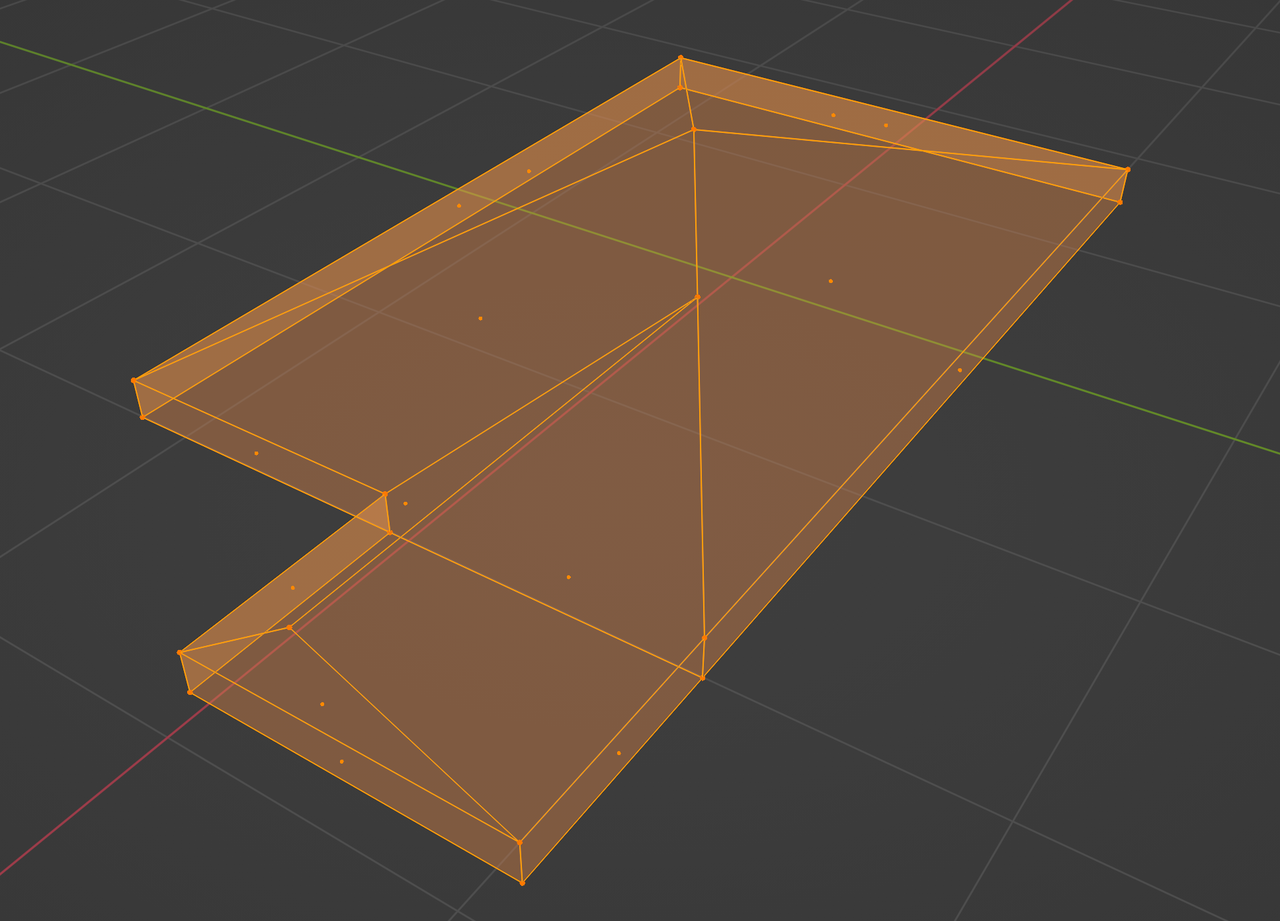 Overlapping faces - CG Cookie