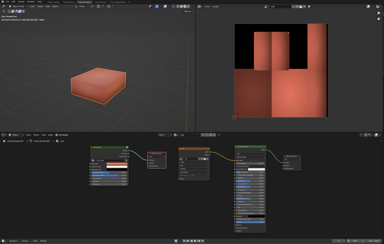 Unwrapping a cube and baking an Image Texture is not working as expected - CG Cookie