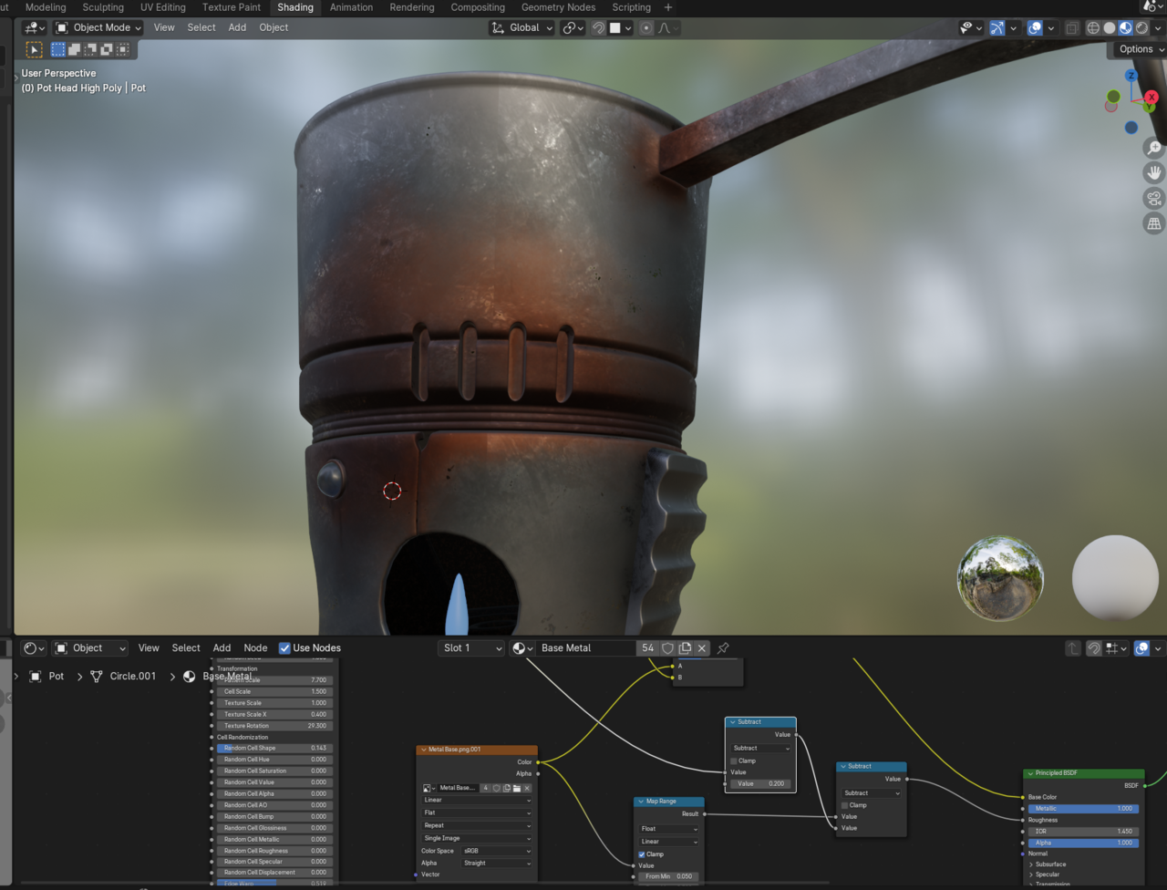 Scattershot creating a seam line on my models - CG Cookie