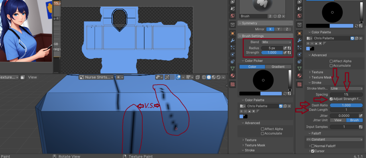 Where to Draw the Line? Blenders Texture Paint Vs. Substance 3D Painter - CG Cookie