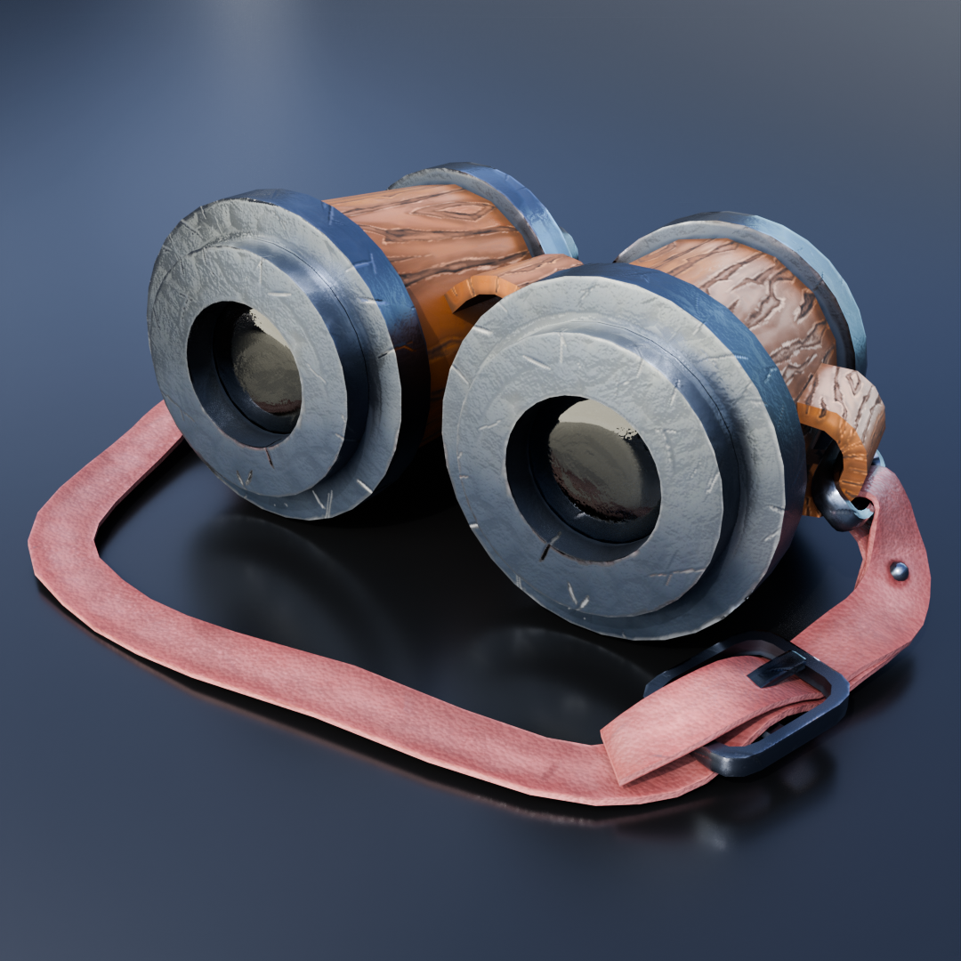 Binoculars - CORE | Fundamentals of Texturing in Blender - CG Cookie