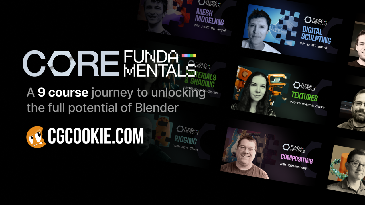 CORE Fundamentals: Unlock the Core of Blender - CG Cookie