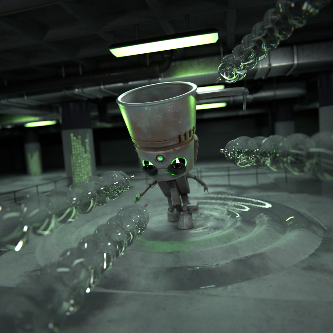 Tutorial mashup pothead&industrial environment&movie IP - CG Cookie