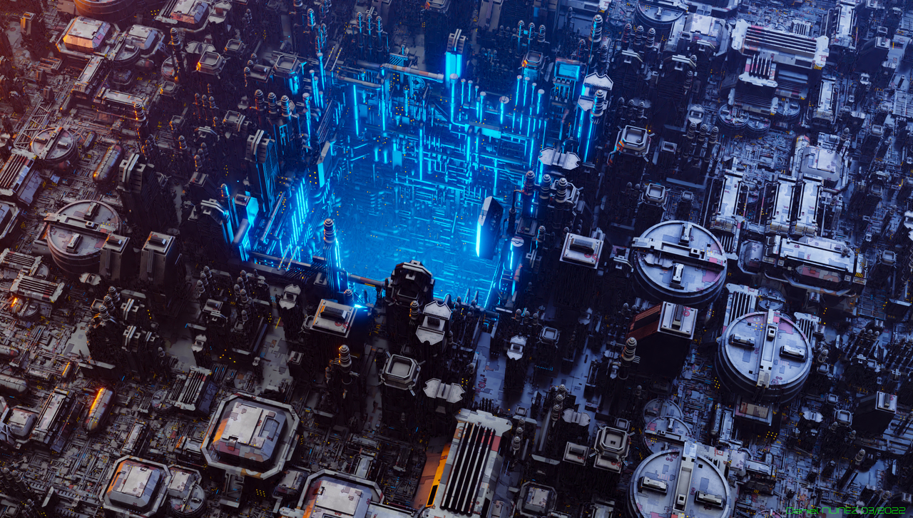 Future City - CG Cookie