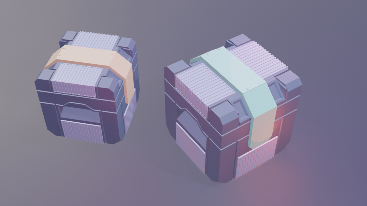 Scifi Crate - CG Cookie