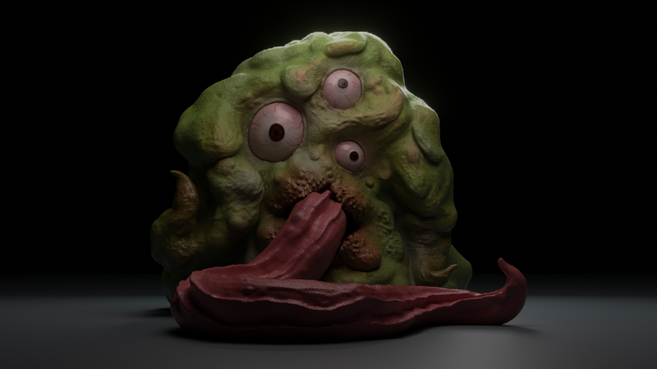 Glob Monster - CG Cookie