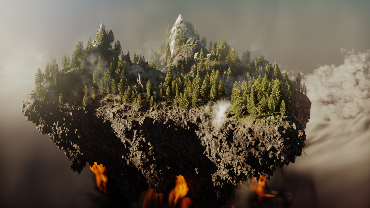 Cgboost City in the sky challenge - CG Cookie