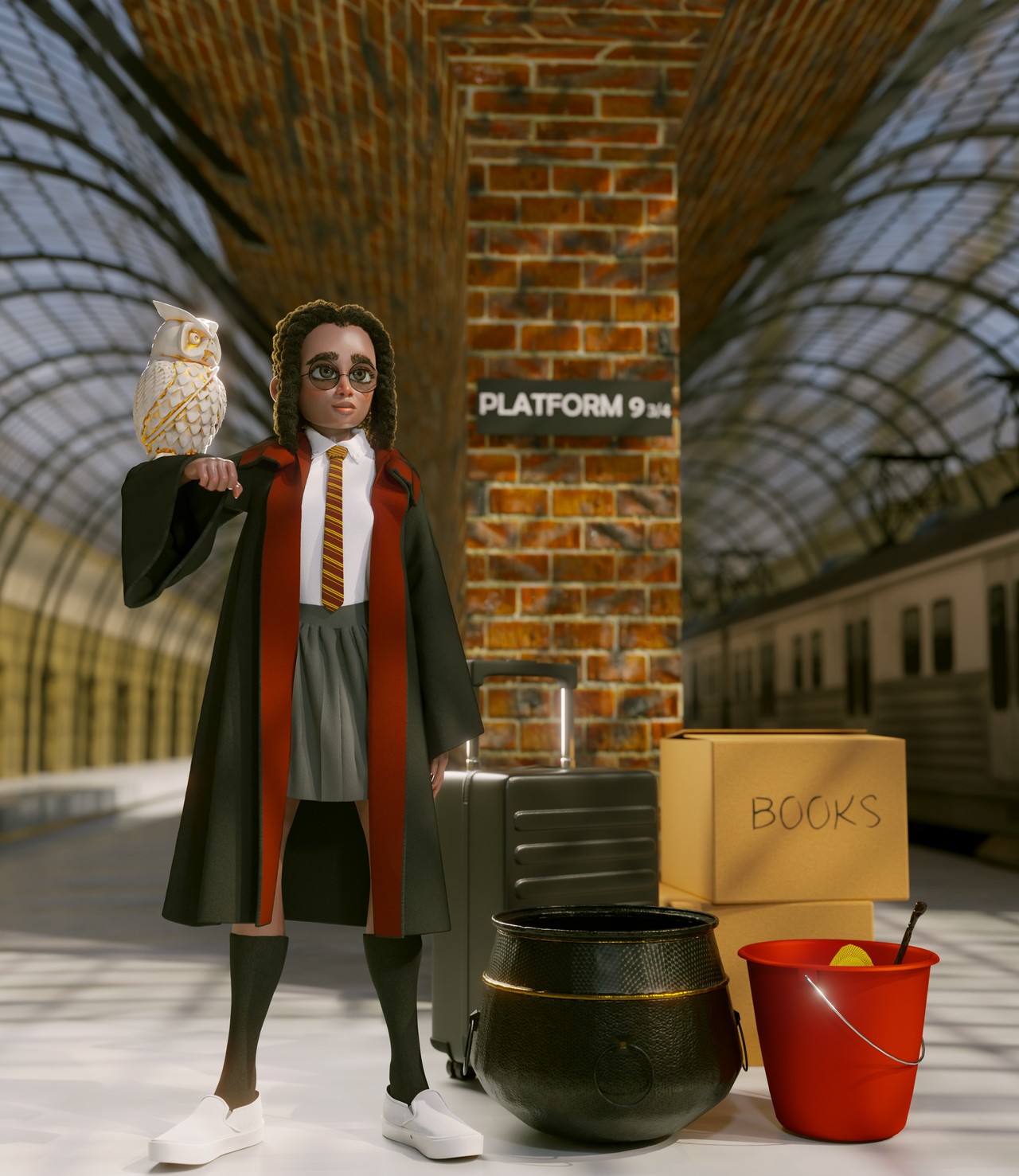 New Hogwarts Student - CG Cookie