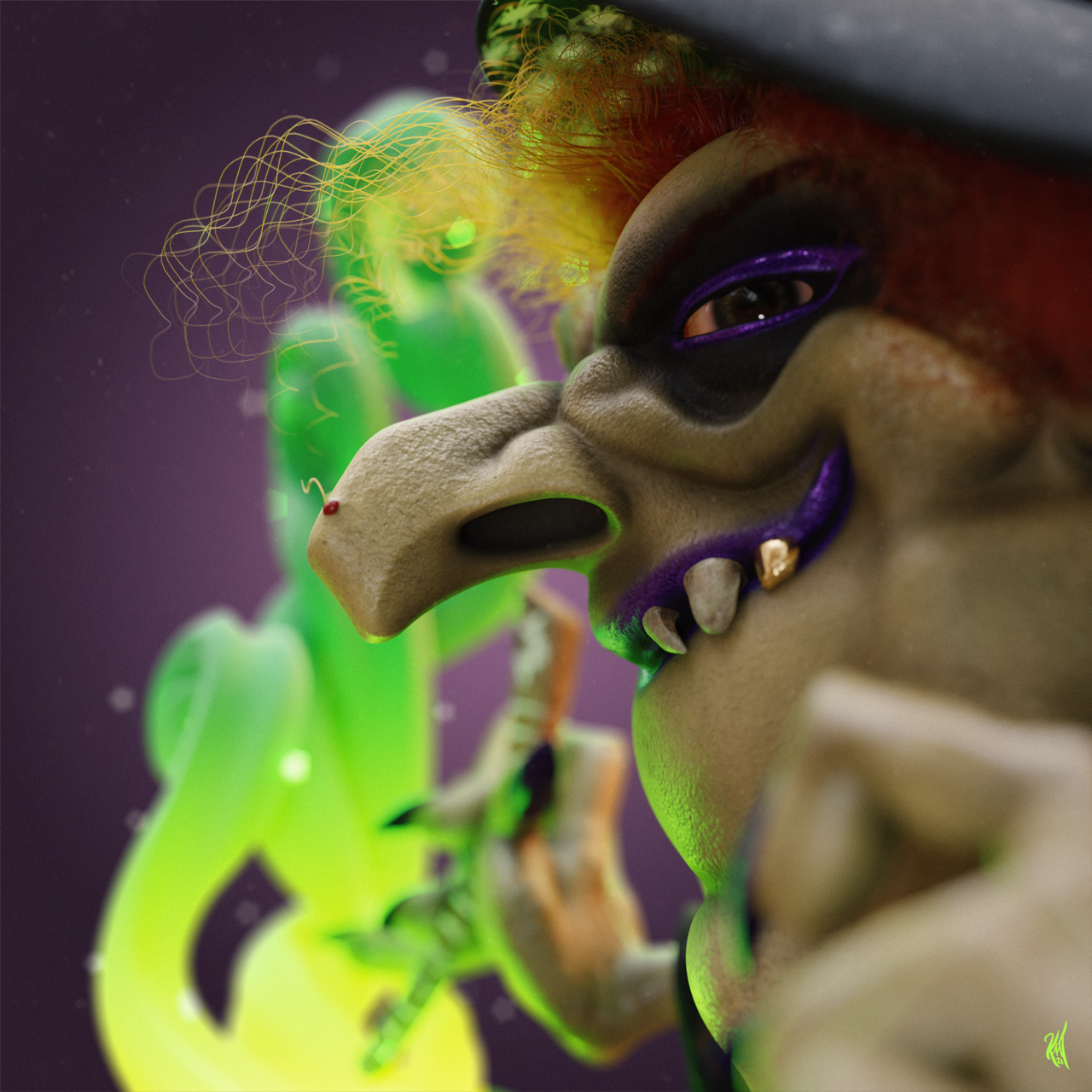 The Witch! - CG Cookie