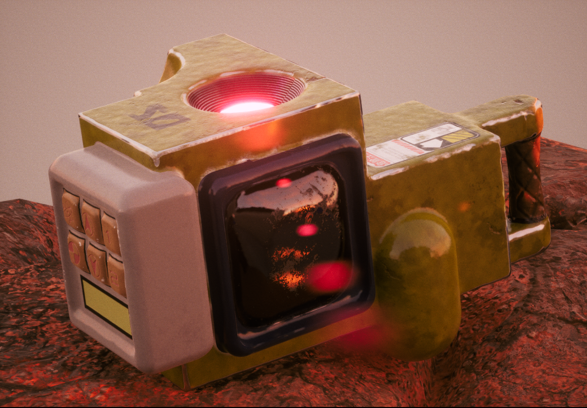 Sci-fi gizmo - CG Cookie