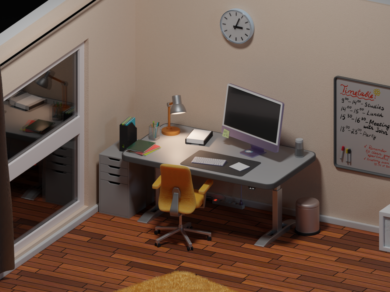 Student apartments - CG Cookie