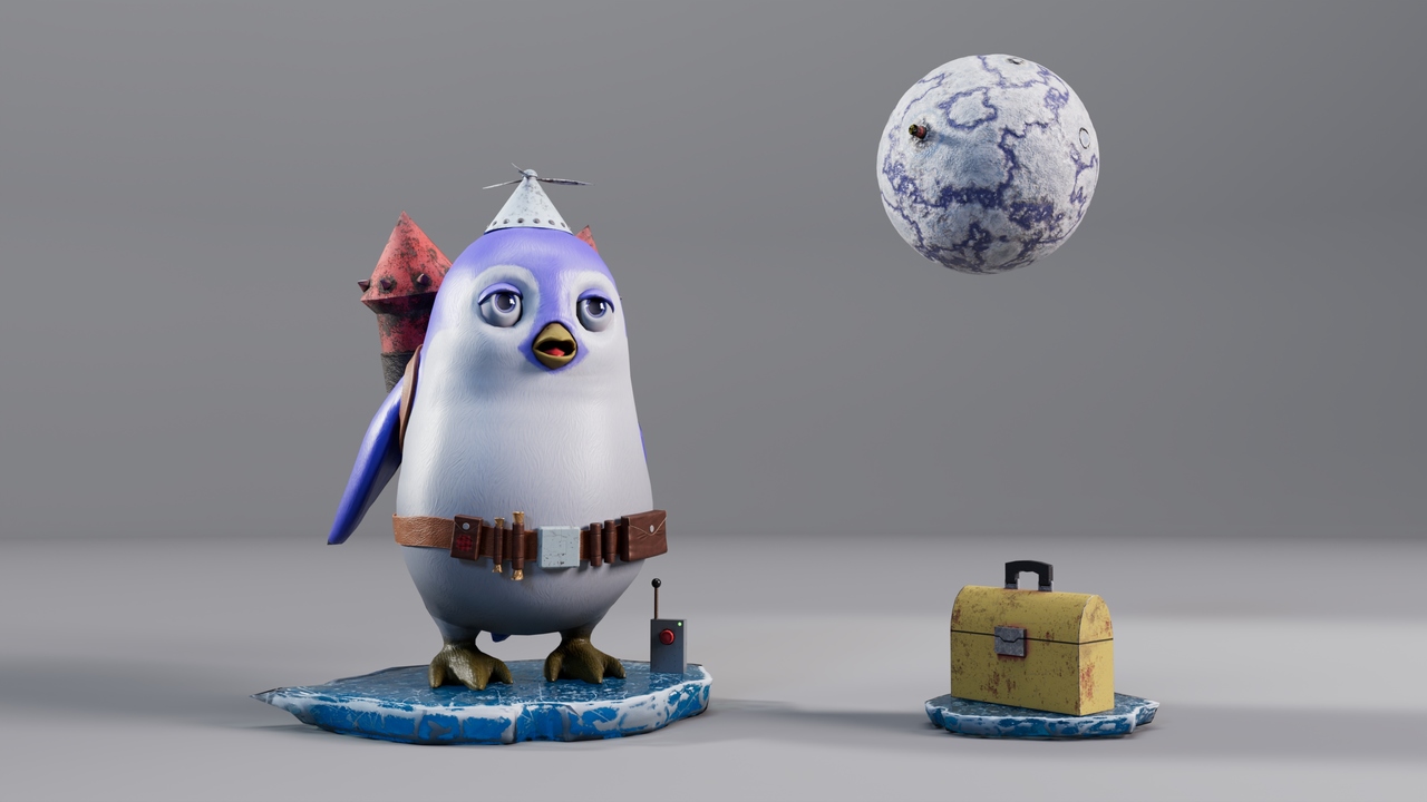 Penguin With a Mission (Maya) - CG Cookie