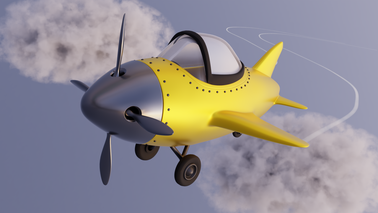 The little plane that could - CG Cookie