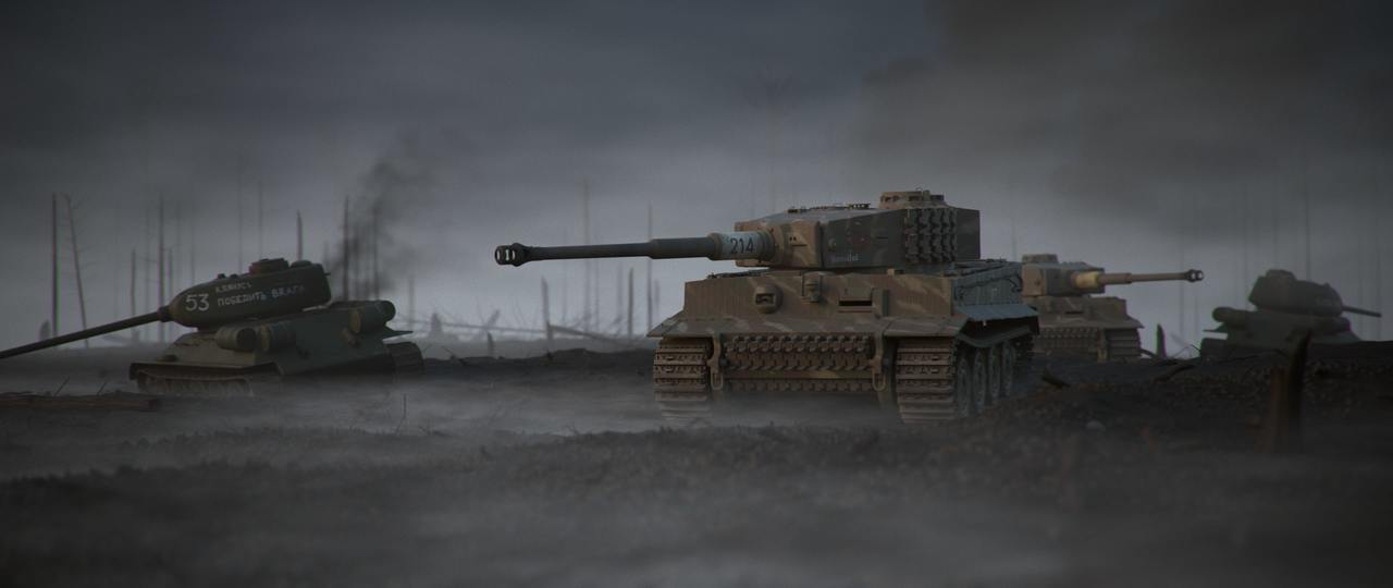Tiger Tank - CG Cookie