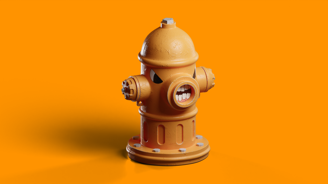 Hydrant - Best Blender Course Block 3 Assignment - CG Cookie