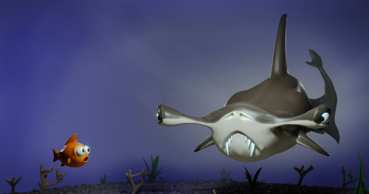Shark Challenge - CG Cookie