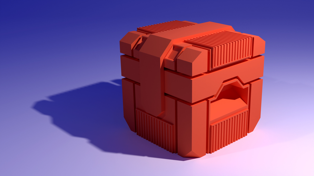 Fundamentals of 3D Mesh Modeling - Sci-Fi Crate - CG Cookie