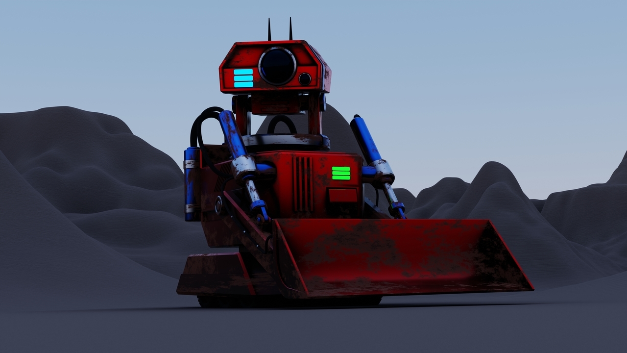 Sc-fi Robot - CG Cookie