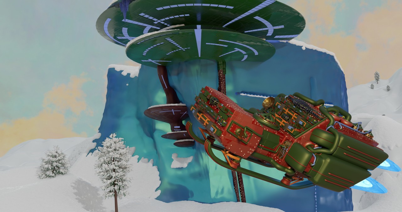 Galactic Santa Video - CG Cookie