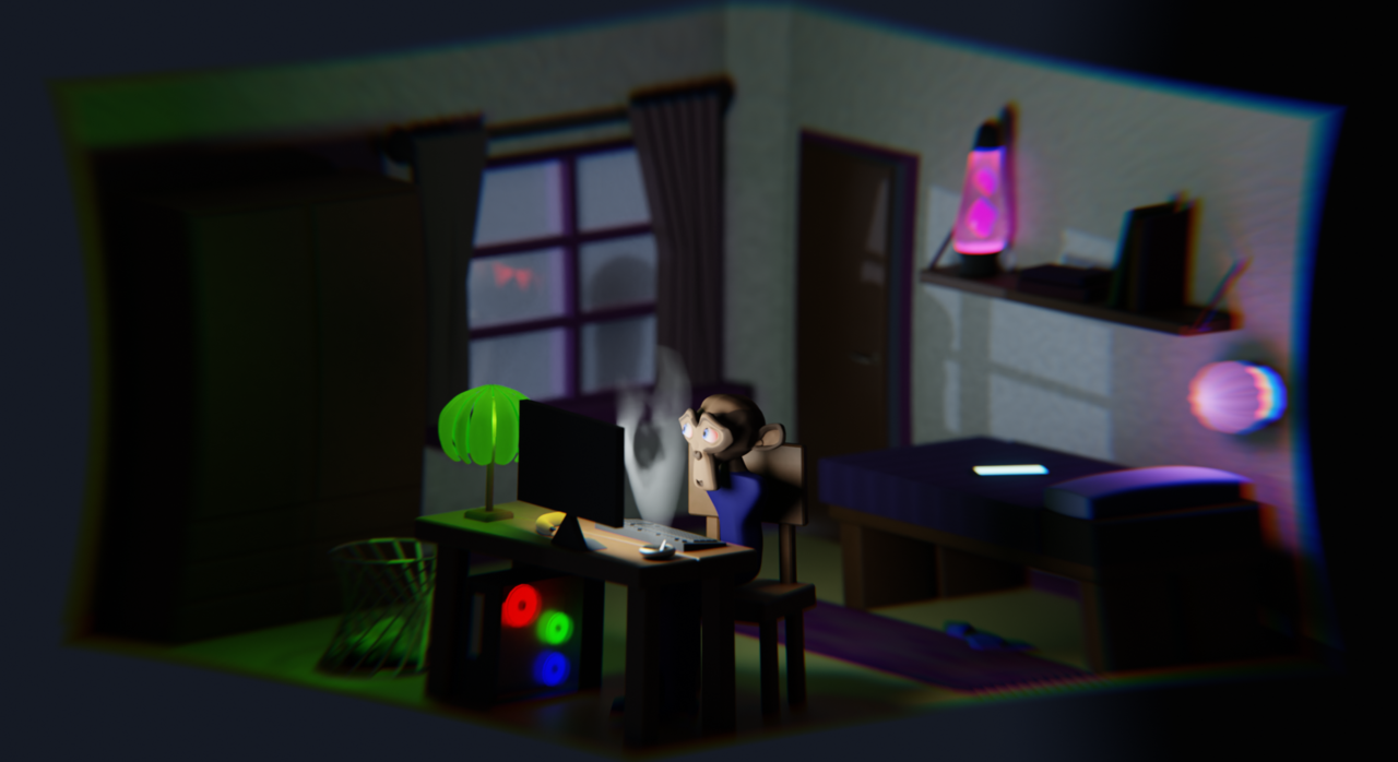 Low Poly Room - CG Cookie