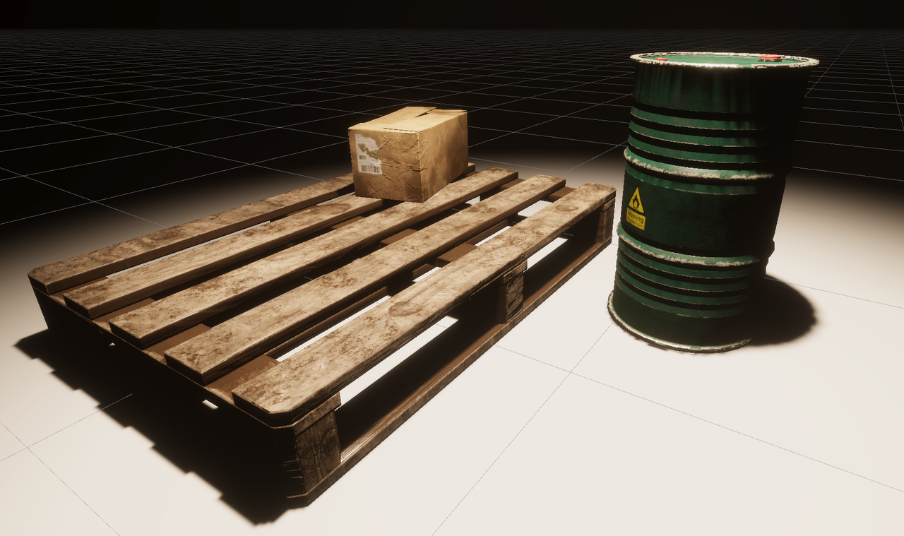 Industrial Warehouse - CG Cookie