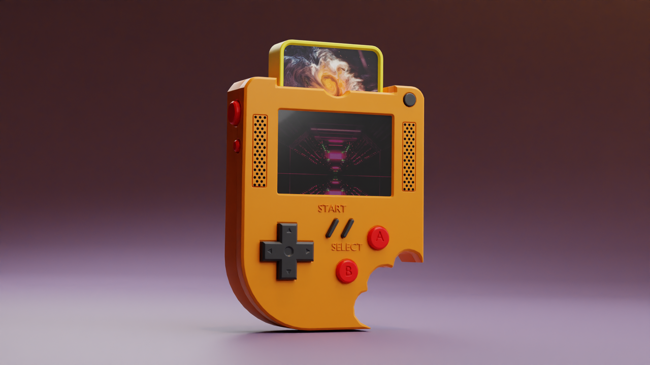 First Project-Game Boy Gaming - CG Cookie