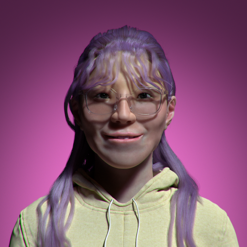 HUMAN Portrait - CG Cookie