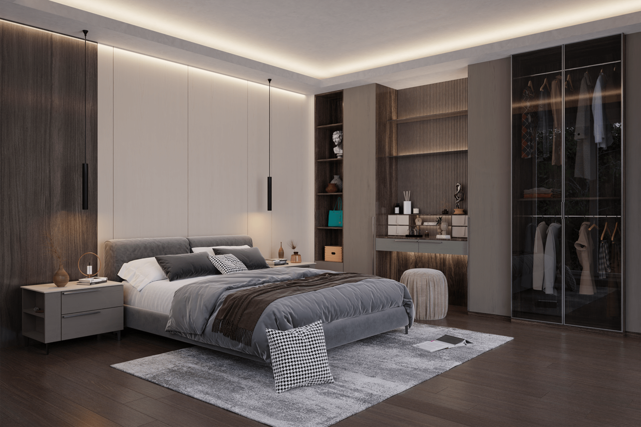 Bedroom visualization - CG Cookie