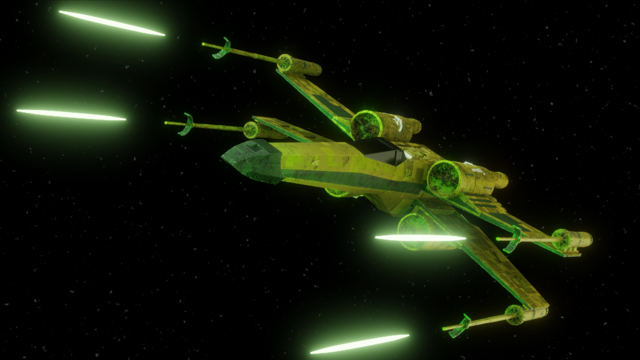 X-Wing Final - CG Cookie