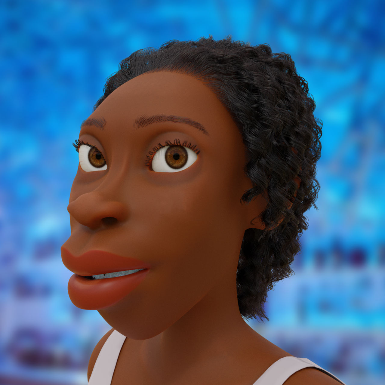 Curl Hairstyle - CG Cookie