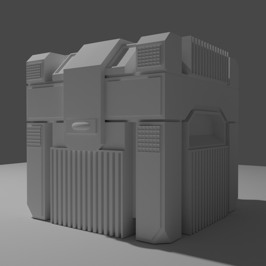 My crate model - CG Cookie