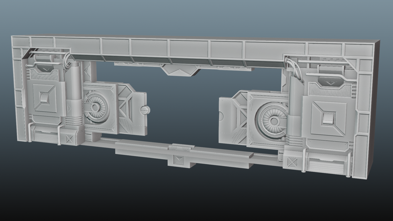 SCI FI DOOR - CG Cookie