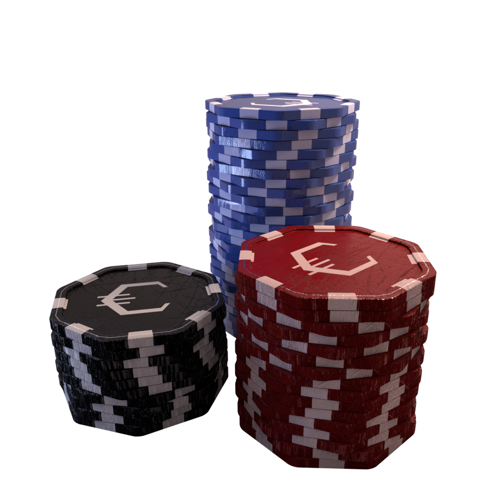 SciFi Poker Chips - CG Cookie