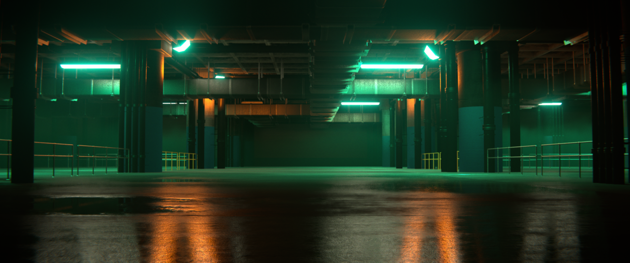 Industrial Environment - CG Cookie