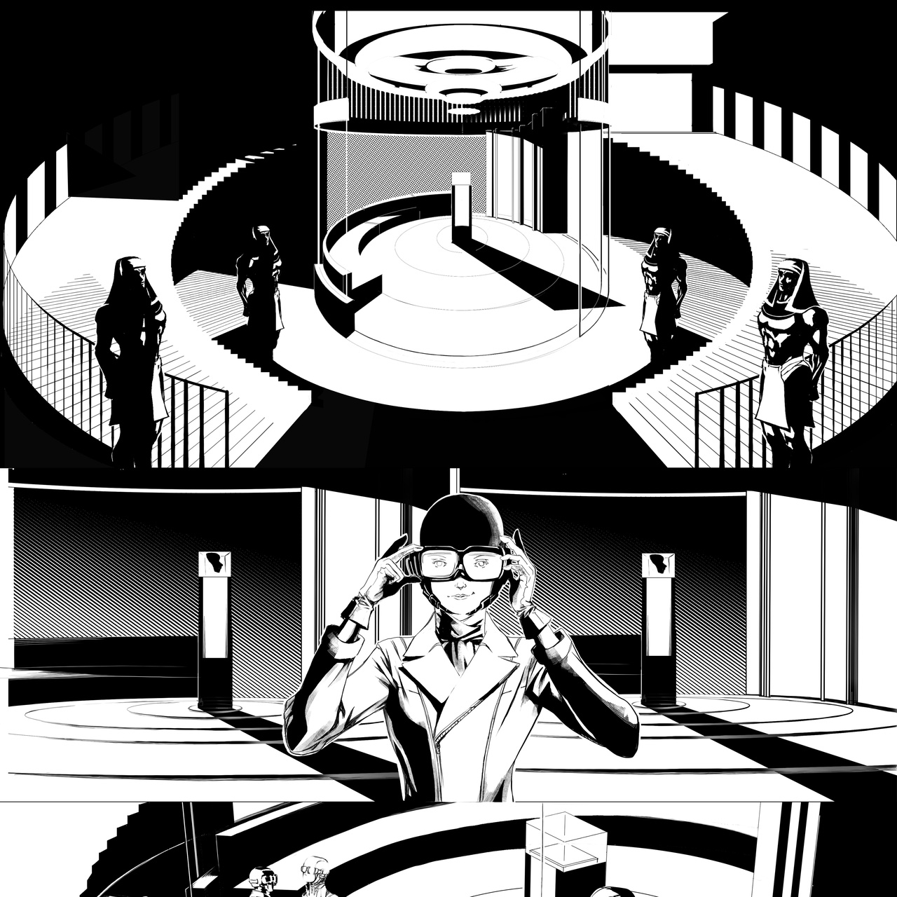 Comic Book Scene - CG Cookie