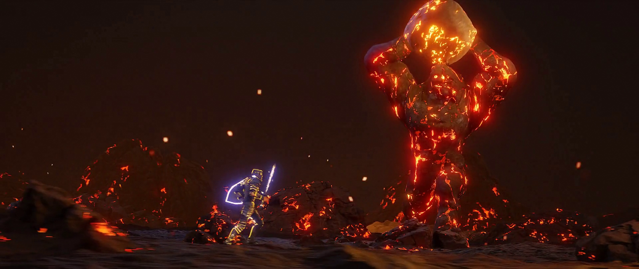 Lava Golem - CG Cookie