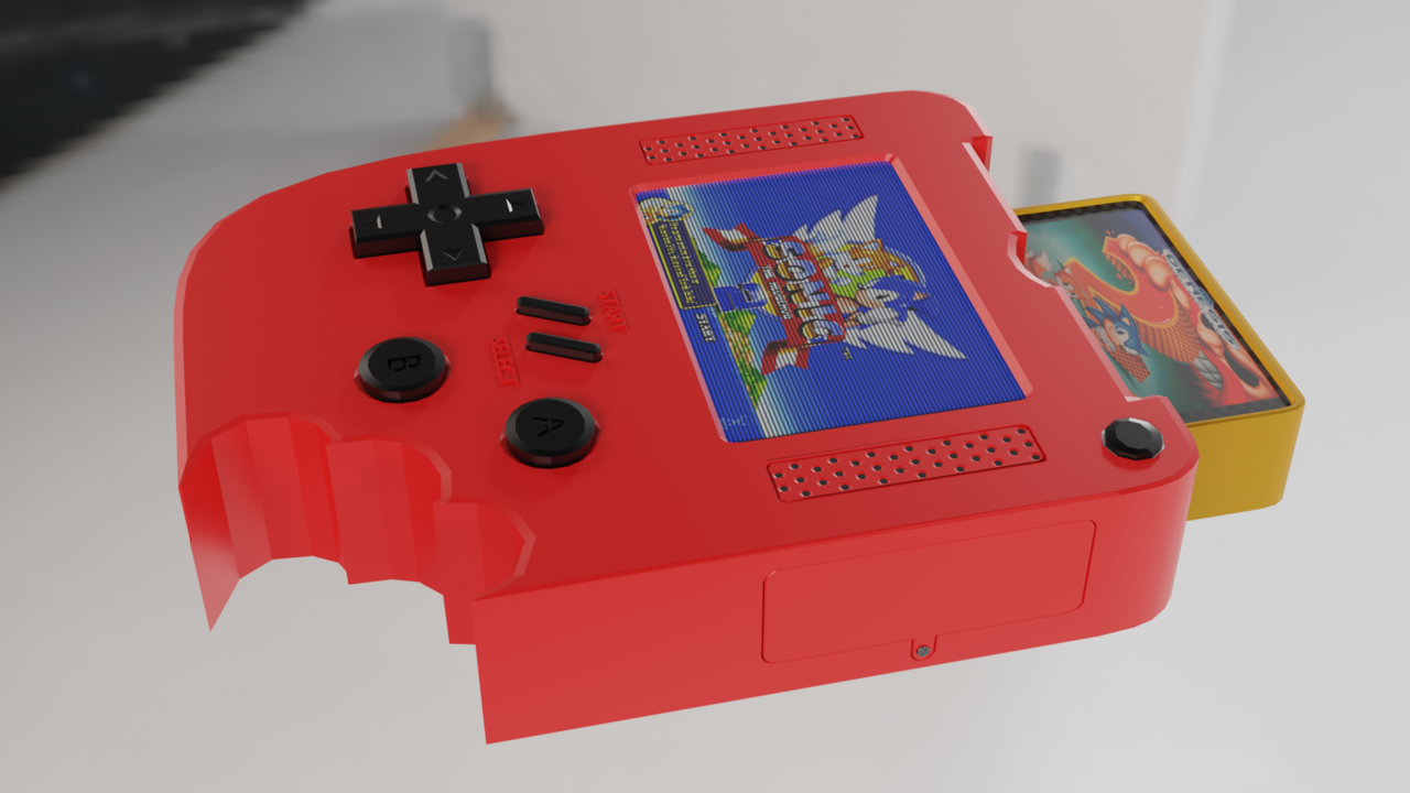 Hassan's game console - CG Cookie