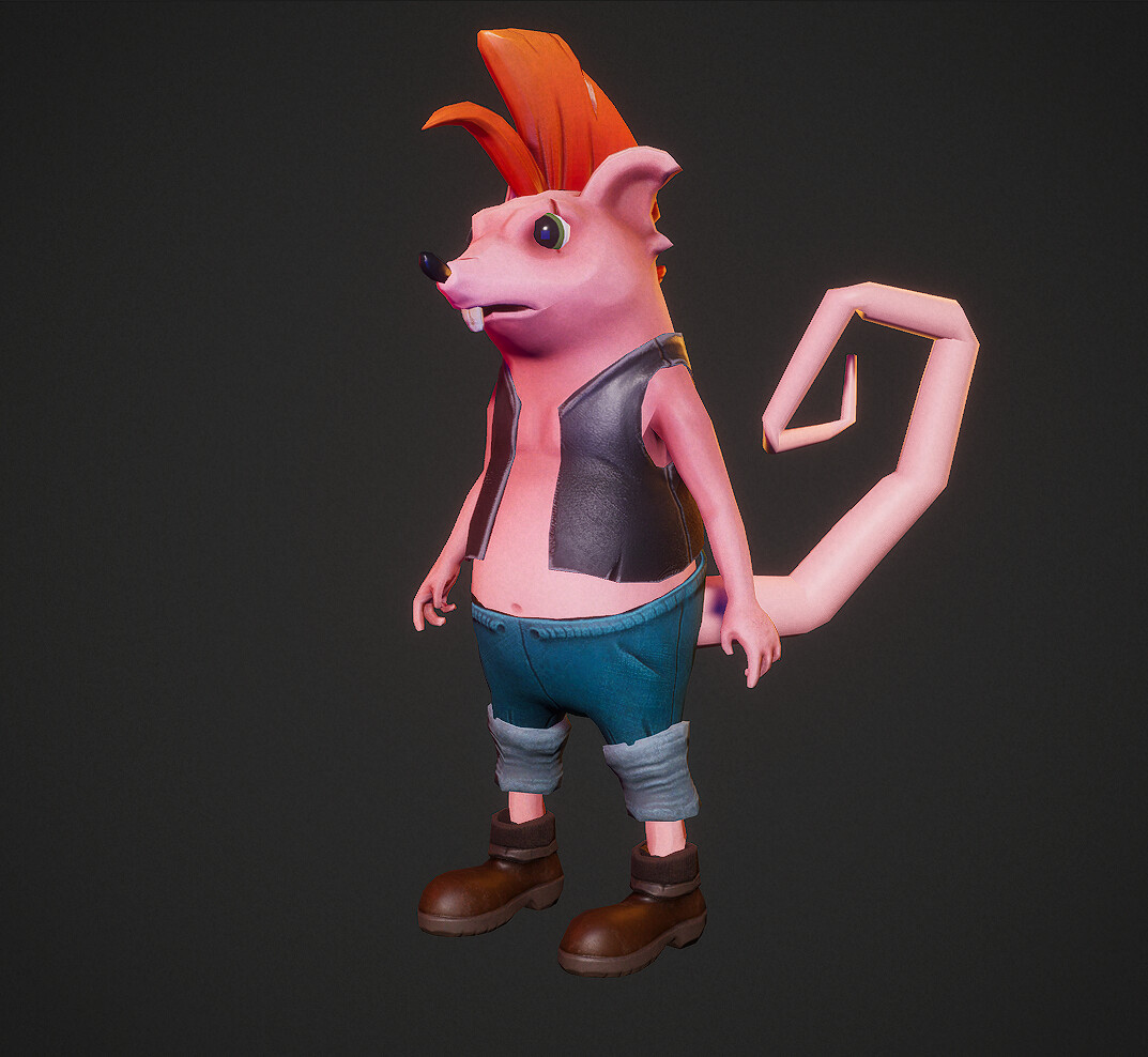 The Punk Rat - CG Cookie