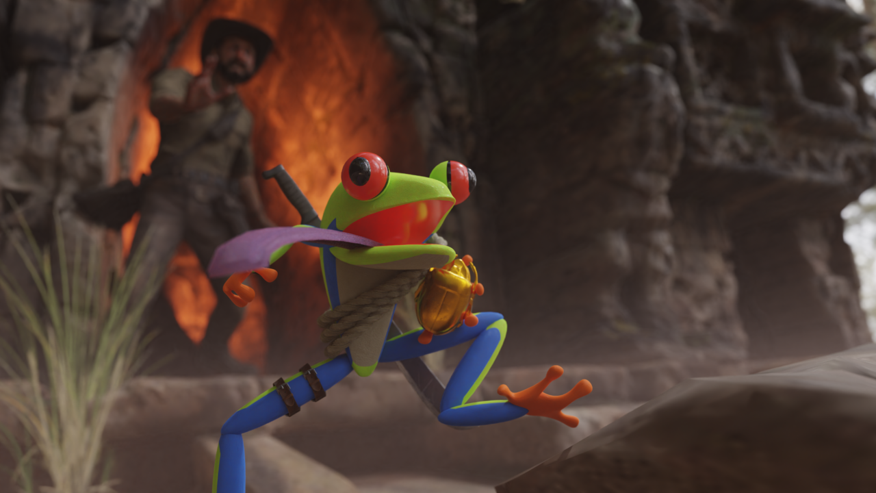 Indiana Tree Frog - CG Cookie